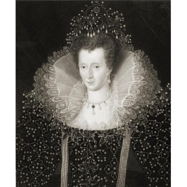 Elizabeth I 1533-1603. Queen Of England. From The Book _Gallery Of ...
