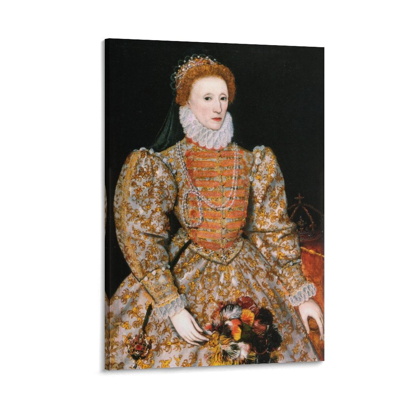 Elizabeth I Poster 4 Painting On Canvas Wall Art Poster Scroll Picture ...