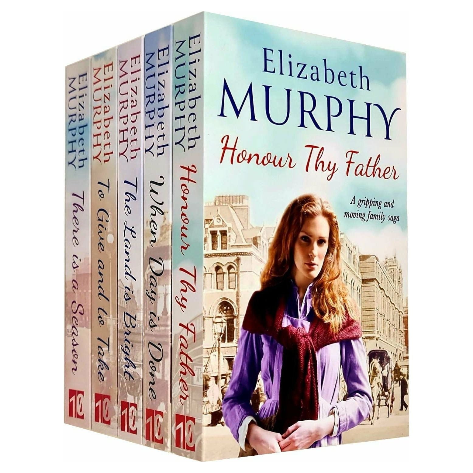 Elizabeth Murphy Liverpool Sagas Collection 5 Books Set Honour Thy ...
