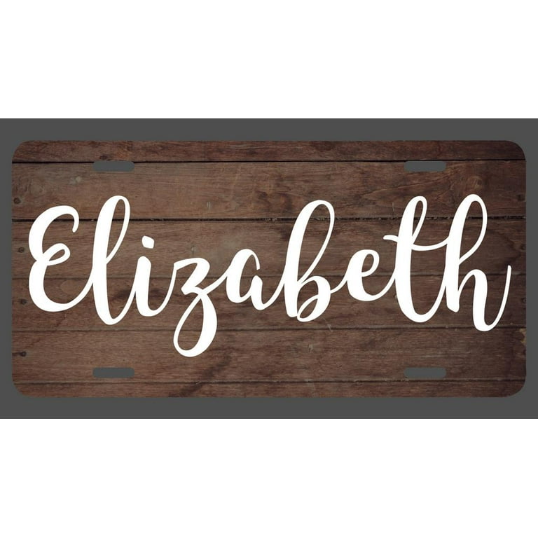 elizabeth name cursive