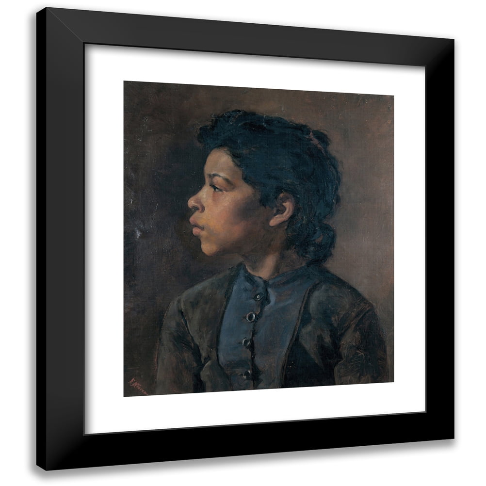 Elizabeth Nourse 15x17 Black Modern Framed Museum Art Print Titled ...