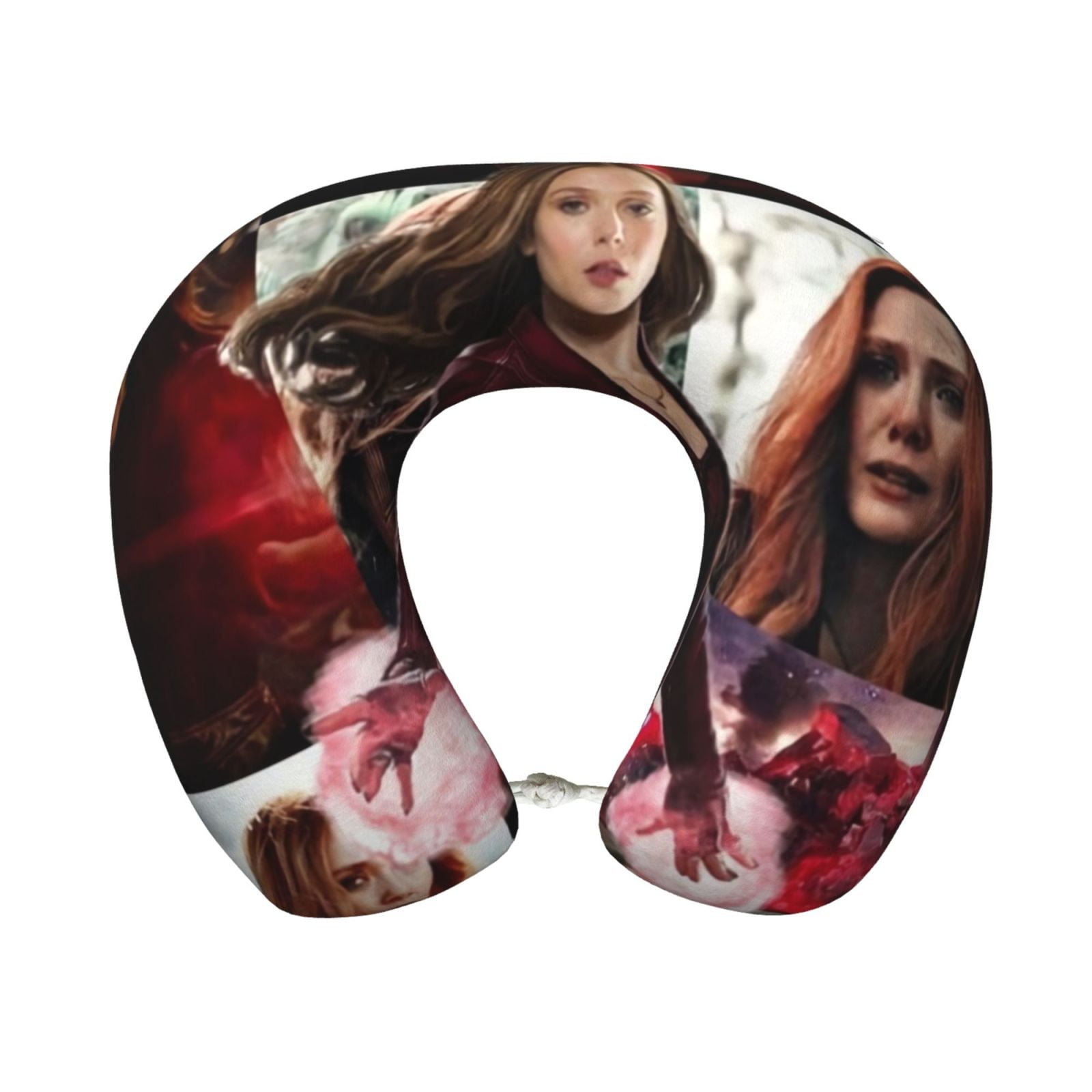 Elizabeth Olsen U-Shaped Travel Pillow, U-Shaped Travel Pillow Portable Essential Road Car ...