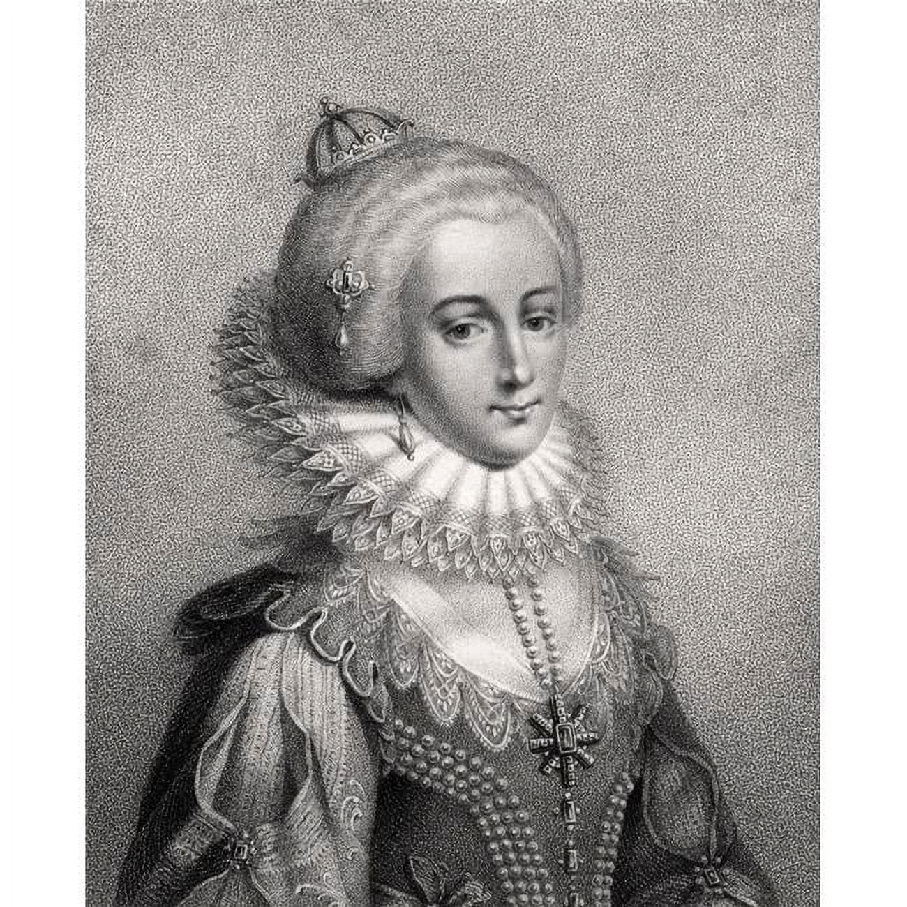 Elizabeth Queen of Bohemia 1596 - 1662 Electress Palatine Born Princess ...