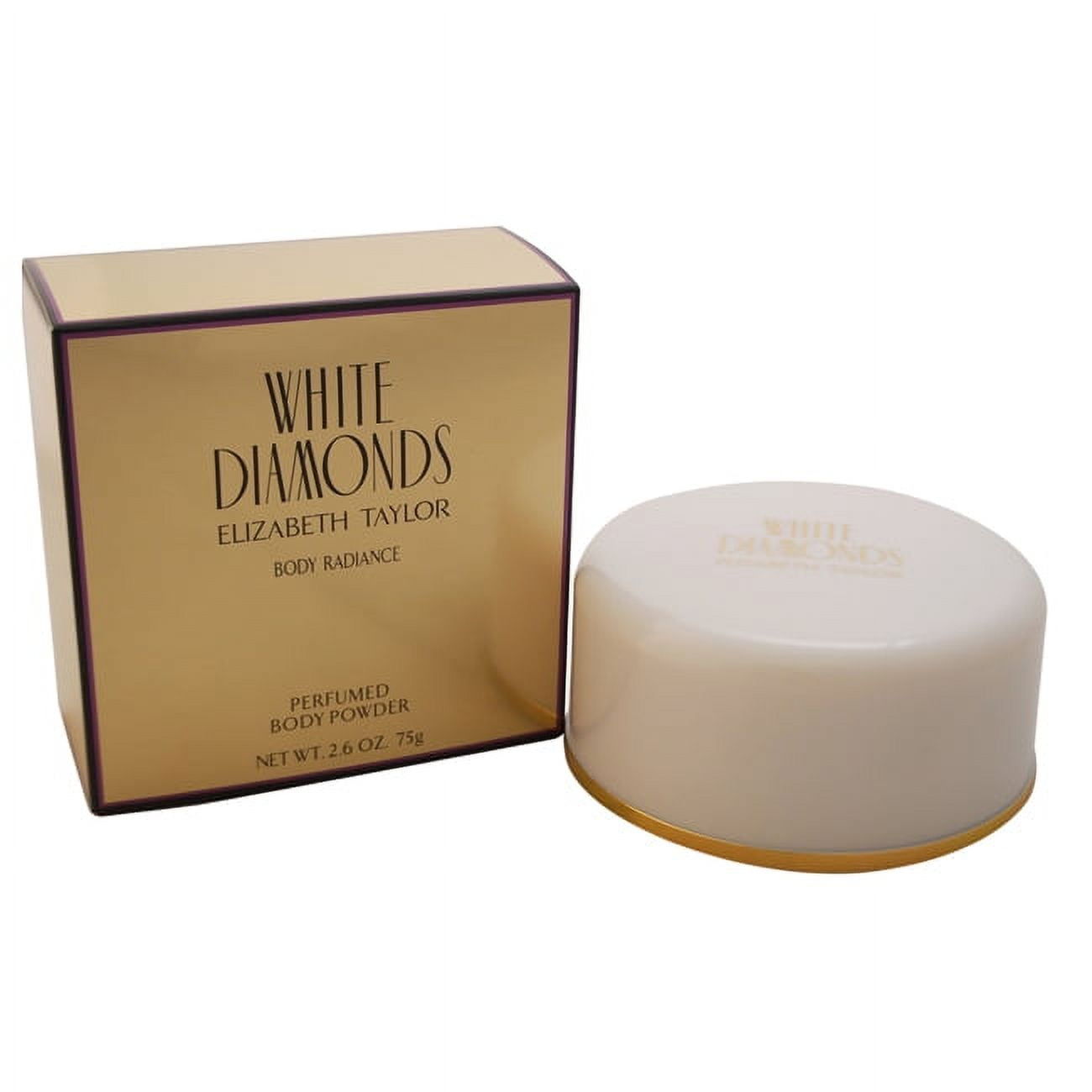 Elizabeth Taylor White Diamonds Perfumed Body Powder 2.6 oz - Walmart.com
