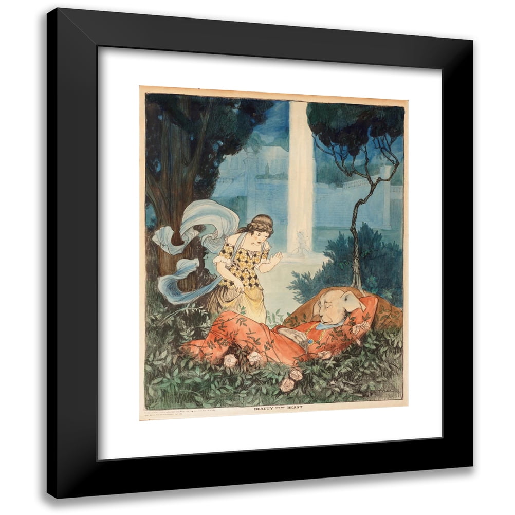 Elizabeth Tyler Wolcott 15x18 Black Modern Framed Museum Art Print ...