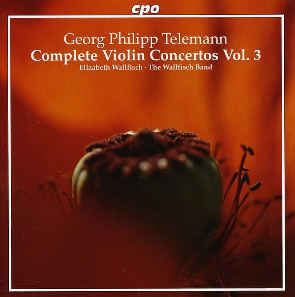 Elizabeth Wallfisch - Complete Violin Concertos 3 - Music & Performance ...
