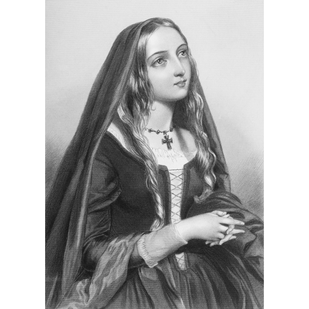 Elizabeth Woodville 1437-1492. Queen Consort Of King Edward Iv Of ...