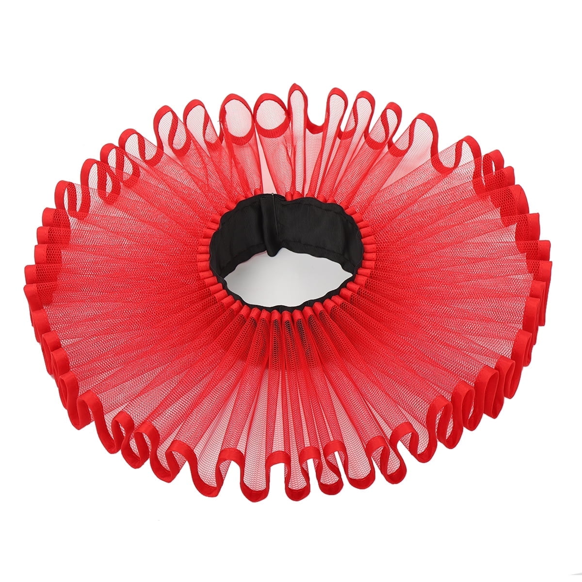 GRACEART Elizabethan Chiffon Neck Ruff Detachable Collar for Medieval ...