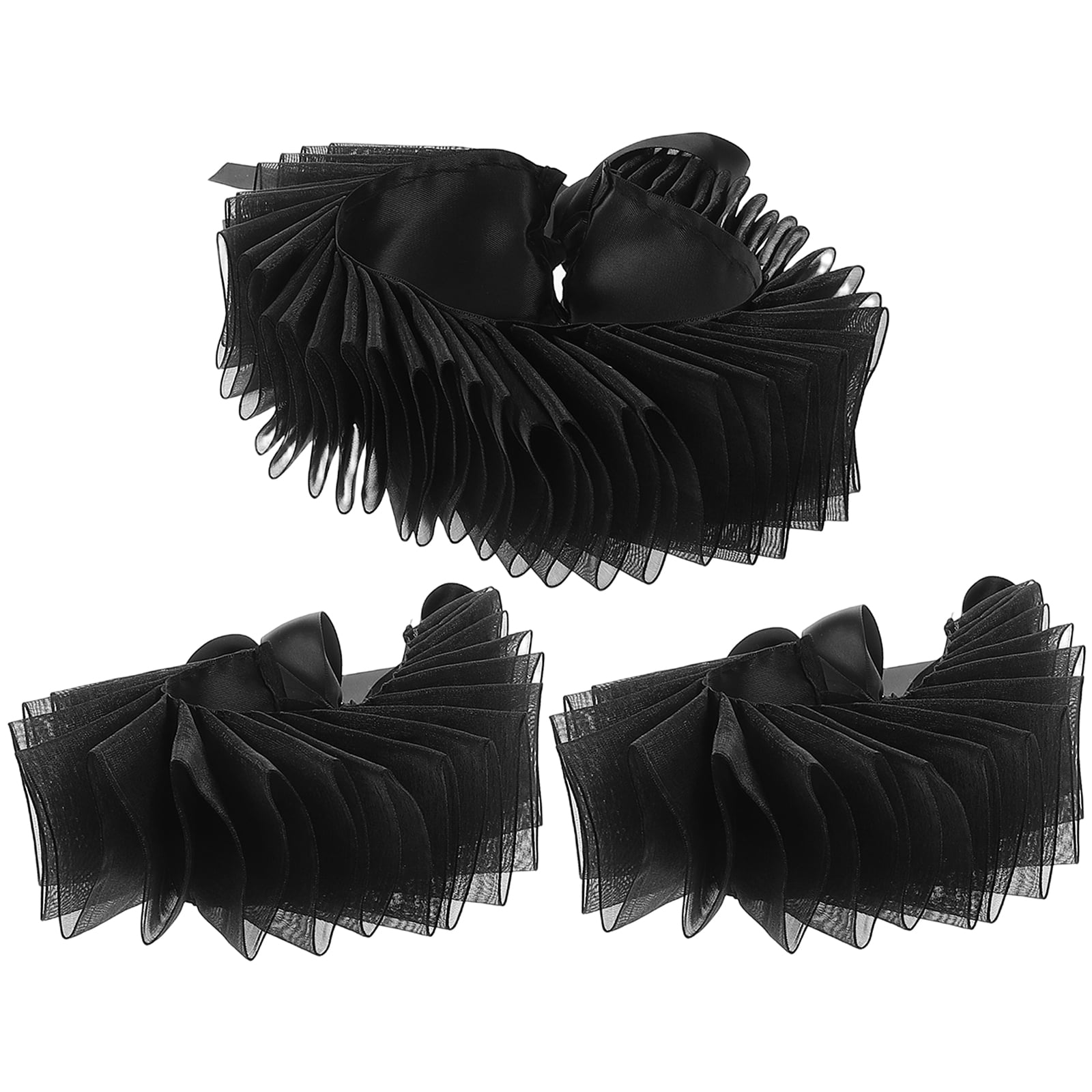 Elizabethan Collar Women Goth Clown Costume Blouse Halter Neck Strap ...