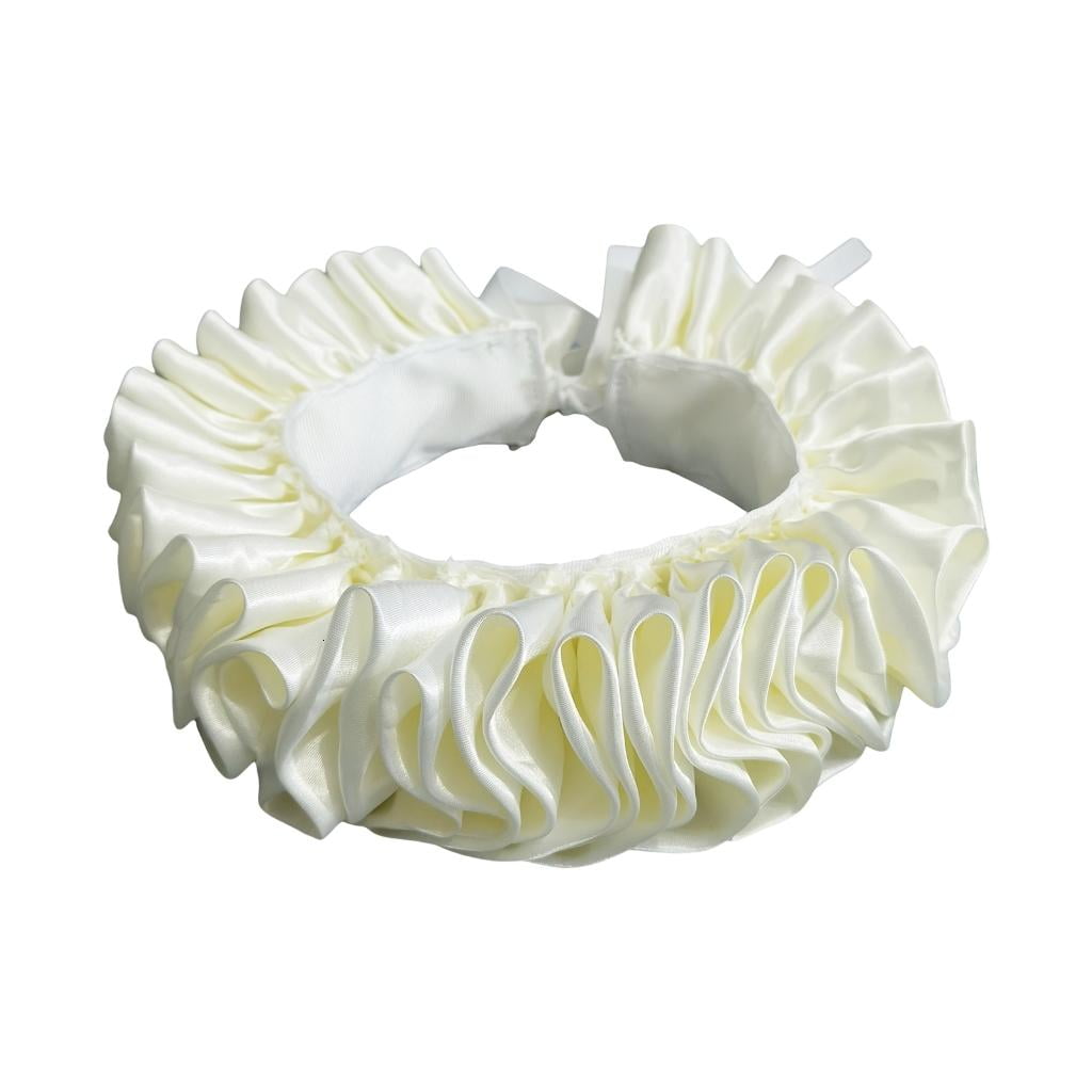 Elizabethan Neck Ruff Renaissances Adjustable Ruffled False Collar ...