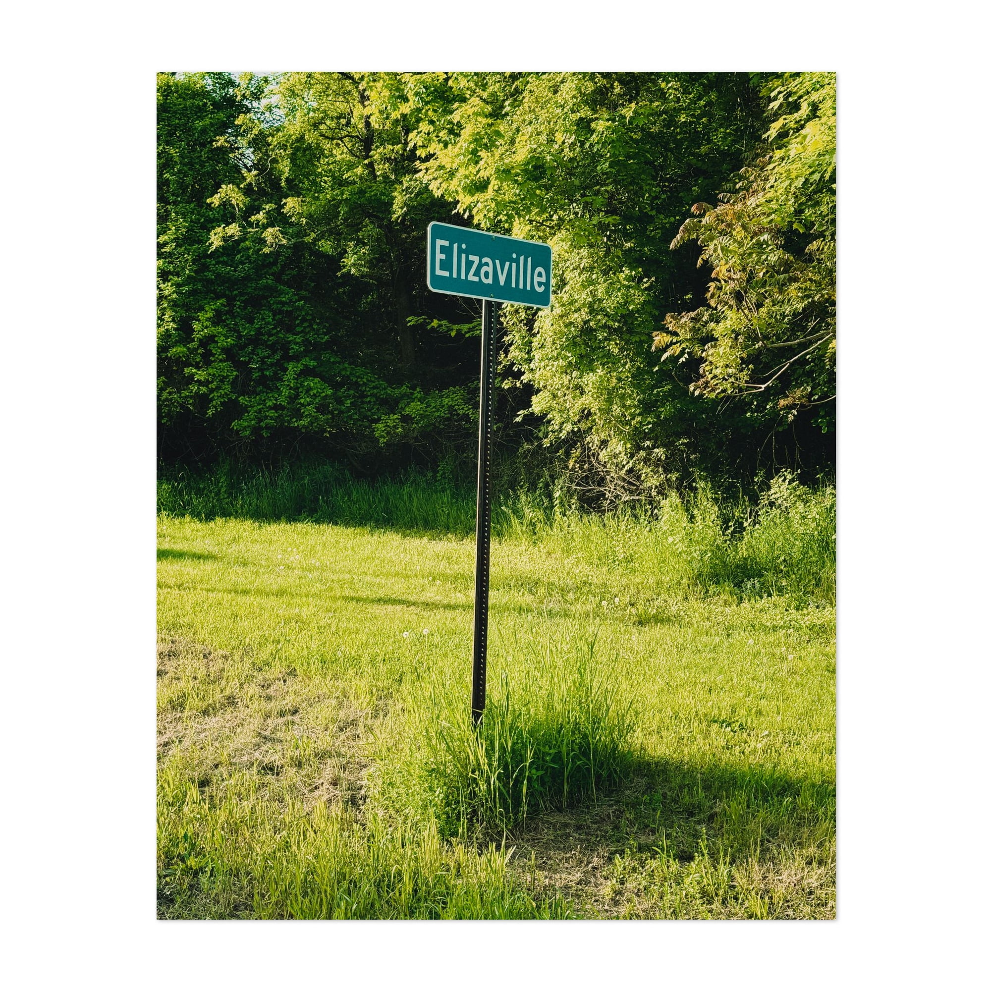 Elizaville Sign - New York Photography Rural Countryside Nature ...