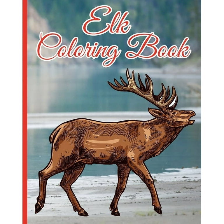 elk coloring book