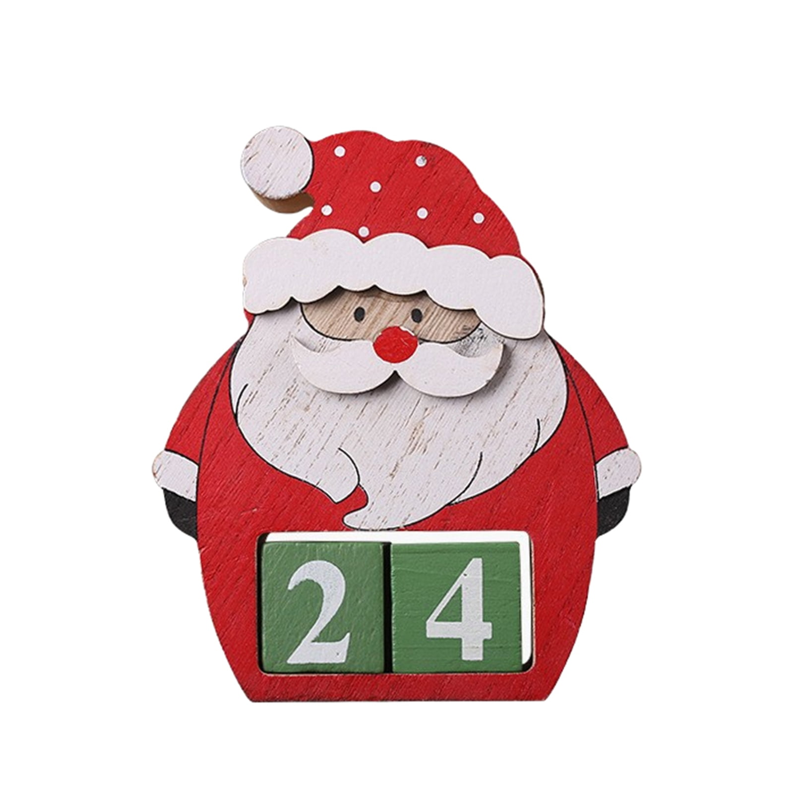Elk Countdown Sign Wooden Christmas Advent Calendar with Movable Number ...