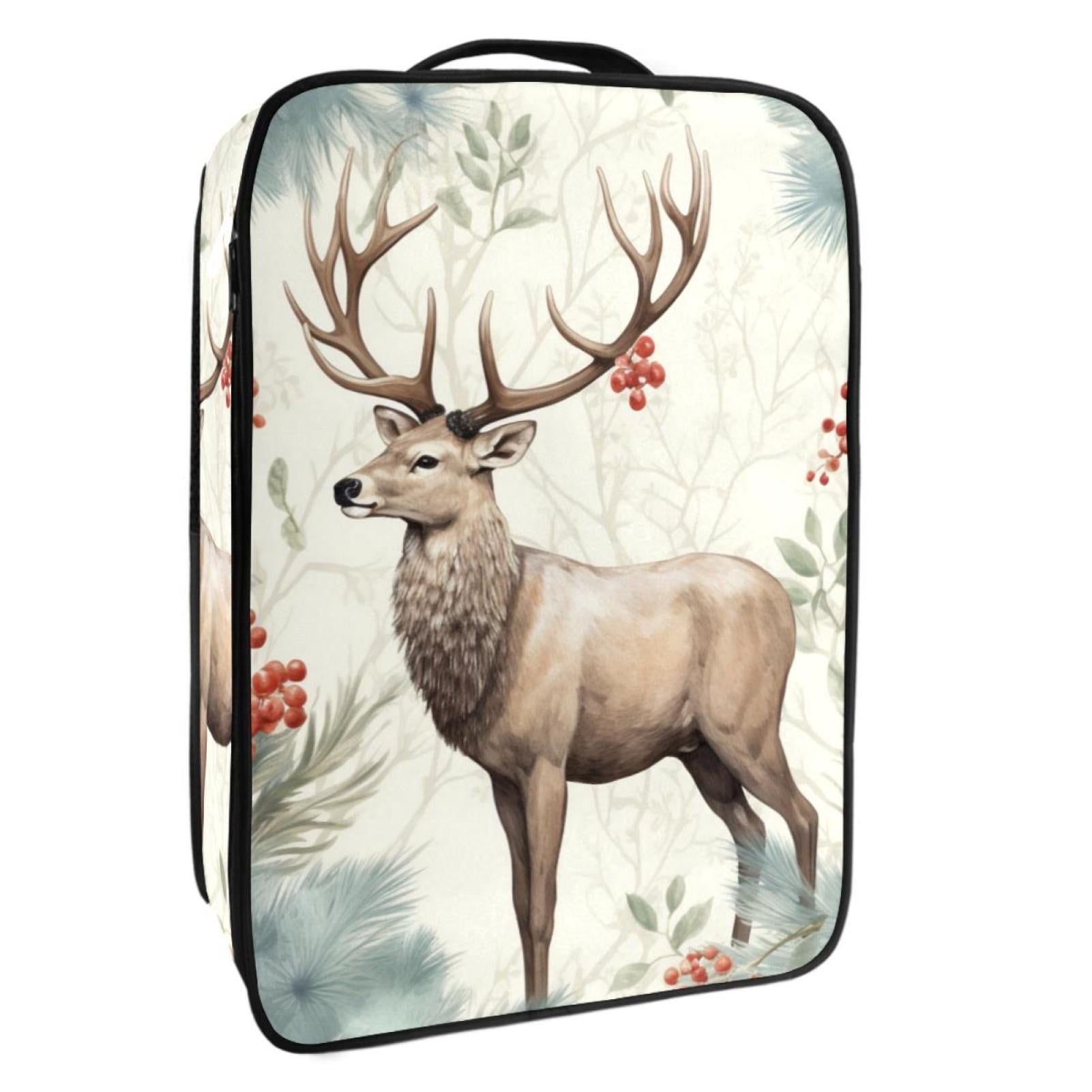 Elk Deer Rack Storage Box Organizer - 23x31cm/9x12in Size, Closet Shoe ...
