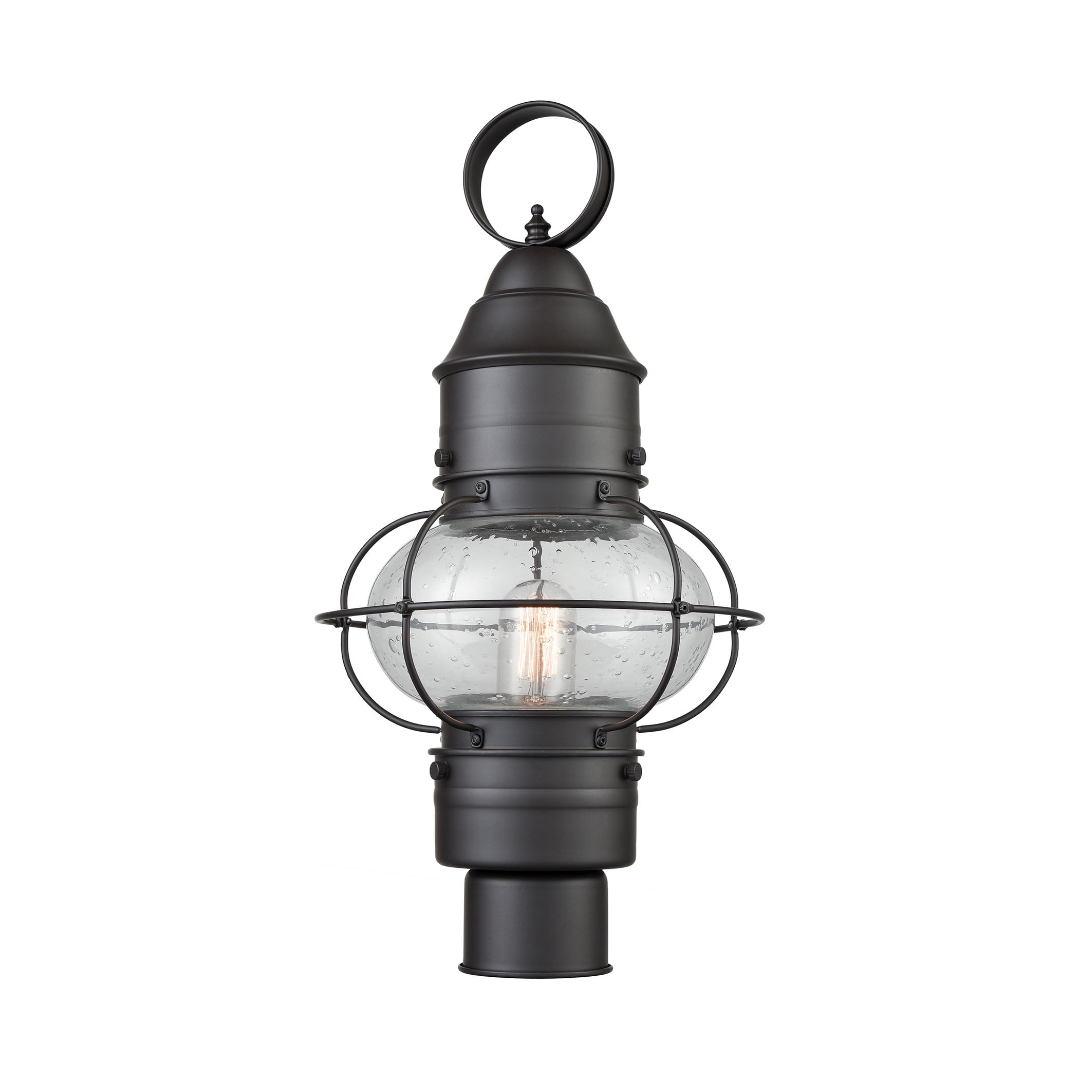 Elk Home 10-Inch Wide Onion Post Light, Traditional, Oiled Bronze ...