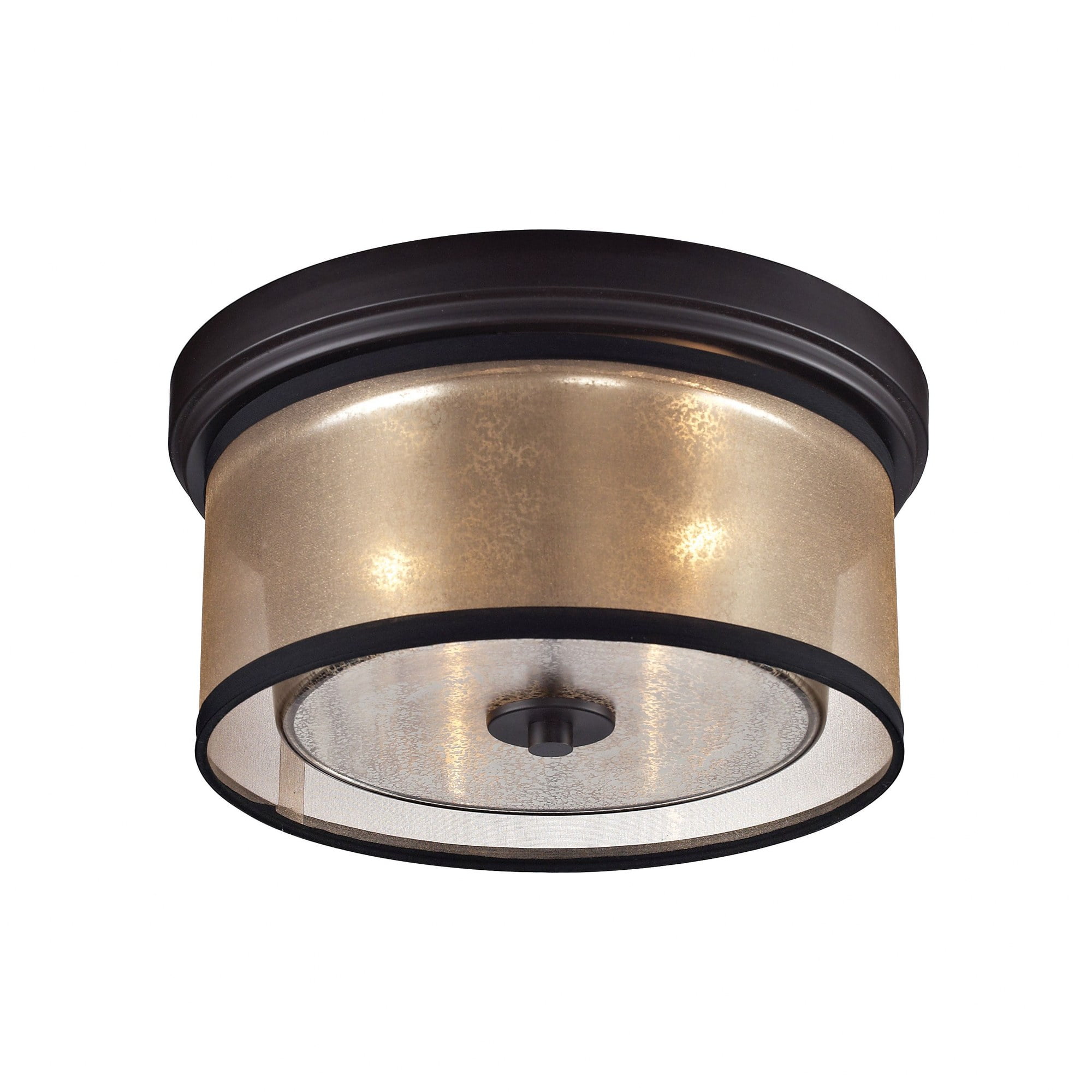 Elk Home 13-Inch Wide Diffusion Flush Mount, Oil Rubbed Bronze - Walmart.com