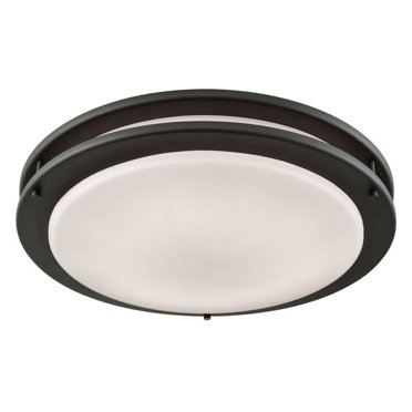 Elk Home 13-Inch Wide Flushmounts Flush Mount Modern-Oiled Bronze ...