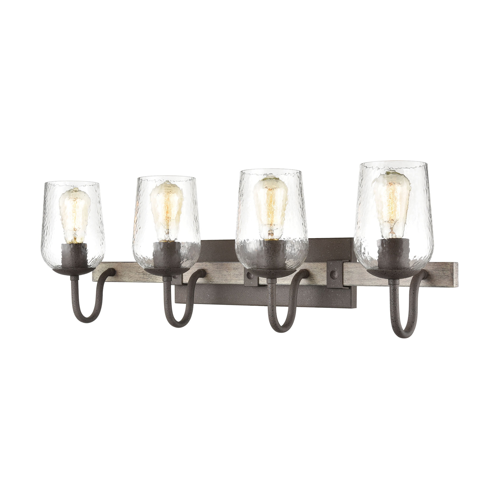 Elk Home 30-Inch Wide Dillon Vanity Light, Traditional, Vintage Rust ...