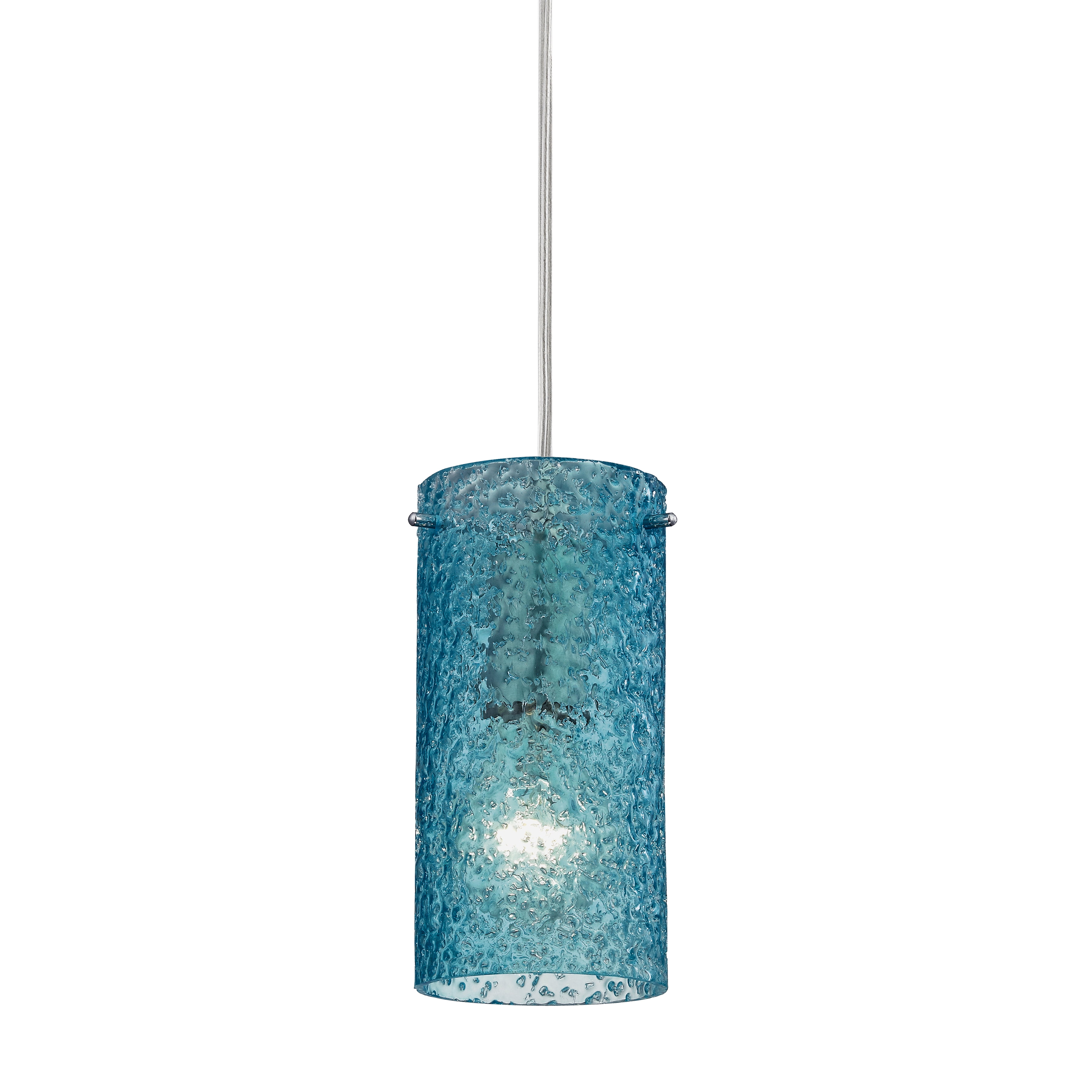 Elk Home 5-Inch Wide Ice Fragments Pendant, Transitional, Satin Nickel ...