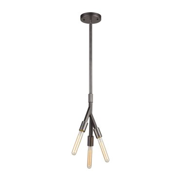 Elk Home 16-Inch Wide Chelsea Pendant, Modern/Contemporary, Black ...