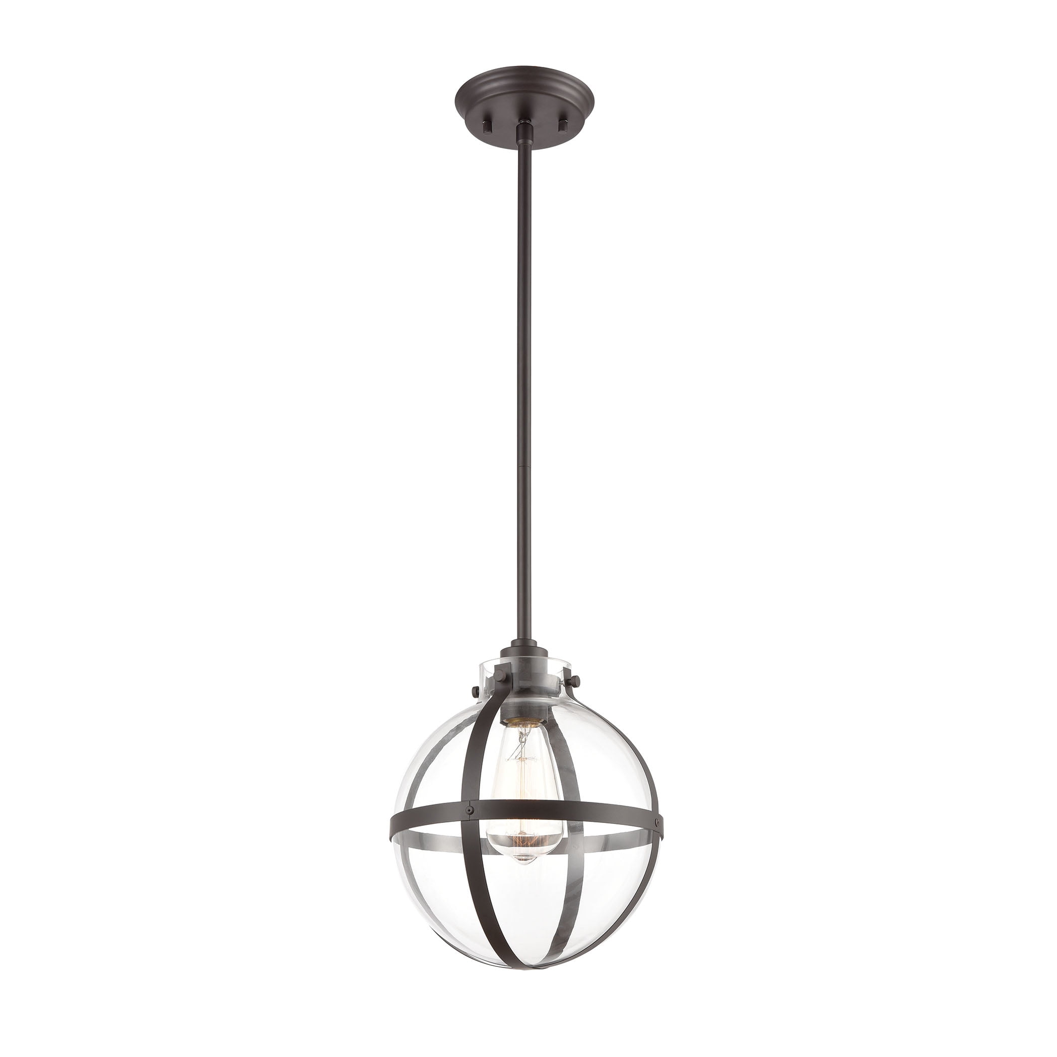Elk Home 9-Inch Wide Cusp Pendant, Transitional, Oil Rubbed Bronze ...