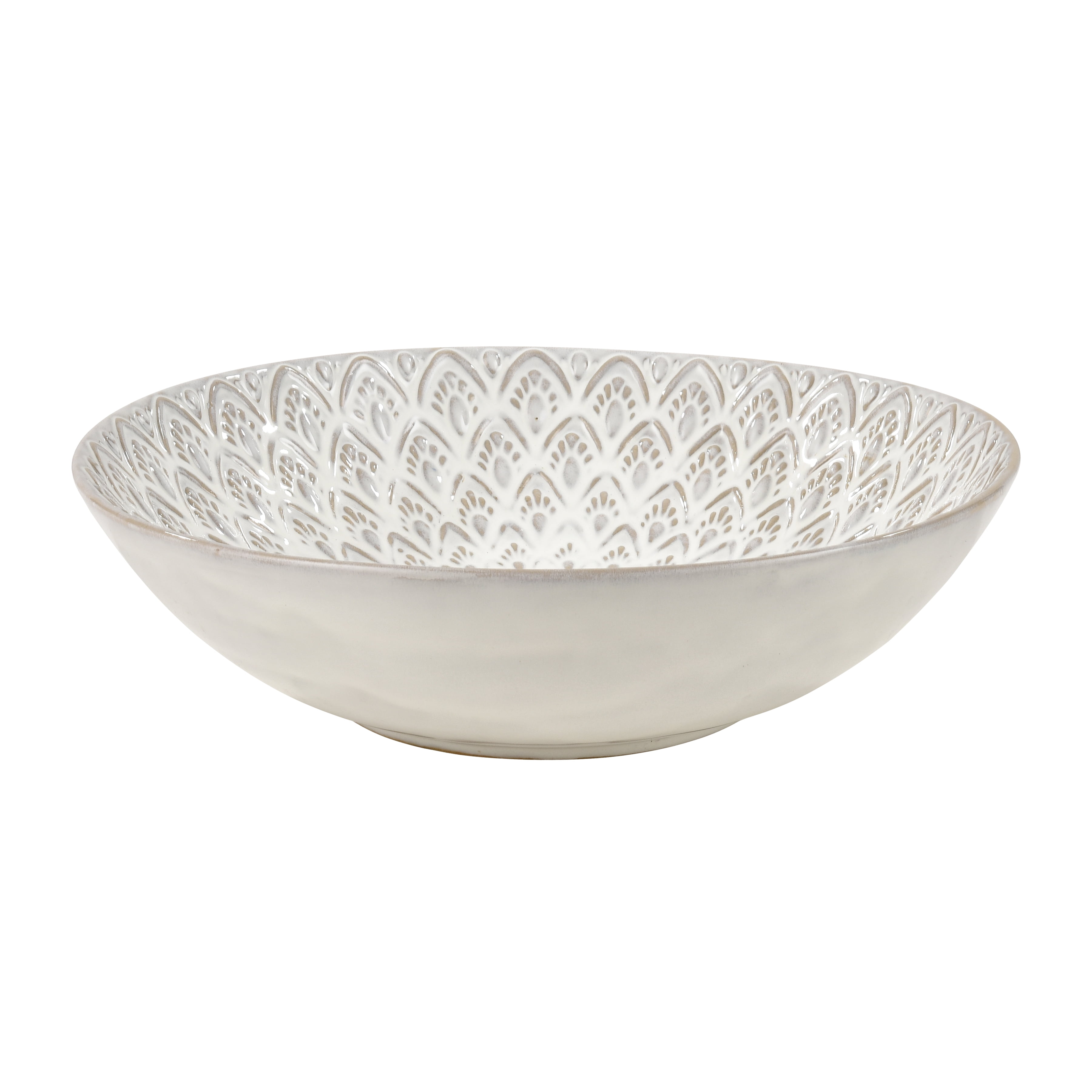 Elk Home Hollywell Modern Farmhouse Bowl in White Finish - Walmart.com