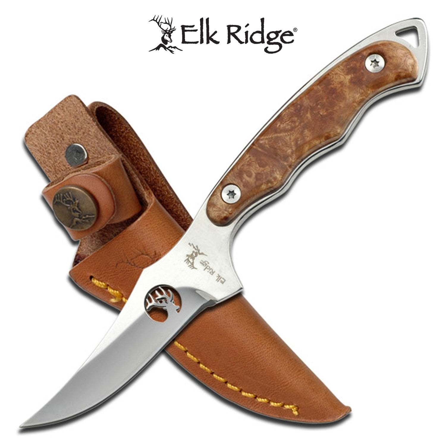 Elk Ridge ER-059 Fixed Blade Knife 7 In Overall - Walmart.com