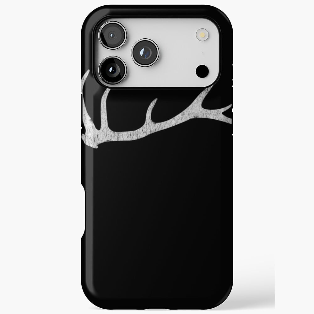 Elk Shed Antler Rack Hunting Art iPhone Case 17 through 11 Pro Max ...