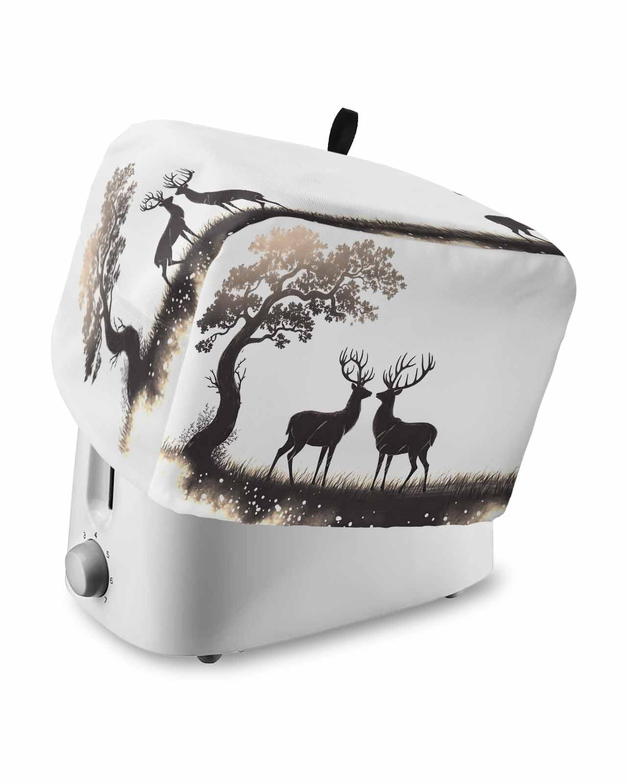 Elk Silhouette Toaster Cover 4 Slice, Large Kitchen Appliance Covers ...