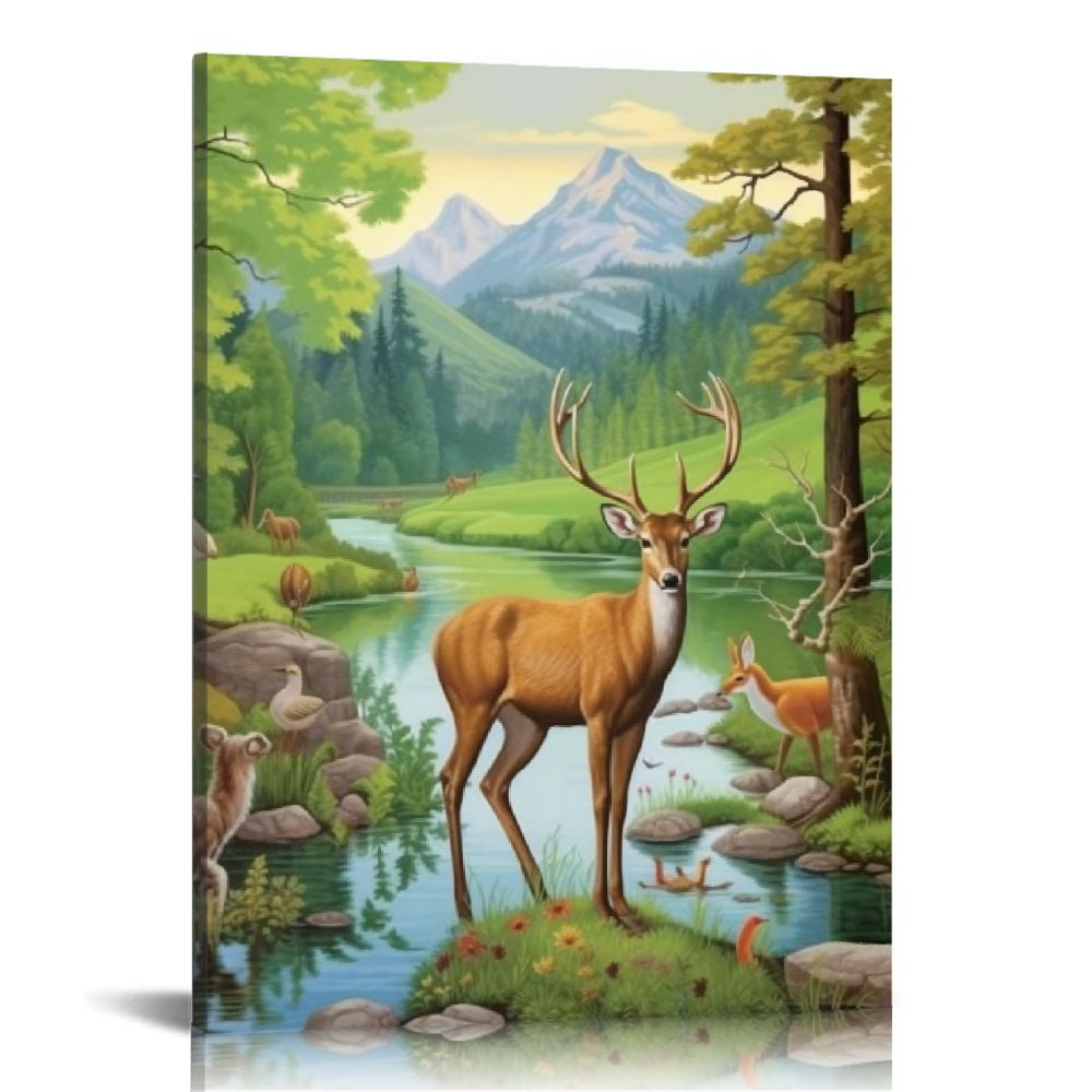 Elk, Squirrel, Rabbit, Hedgehog, Frog, Duck, Red-crowned Crane，Premium ...