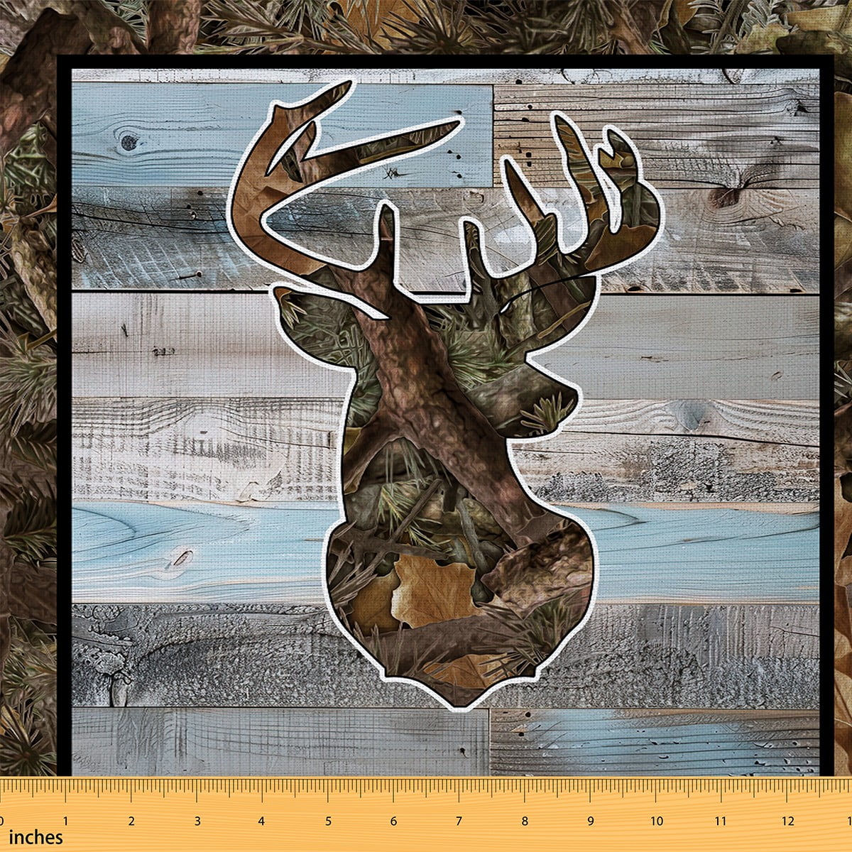 Elk Upholstery Fabric For Chairs Sofa,Jungle Animal Fabric By The Yard ...