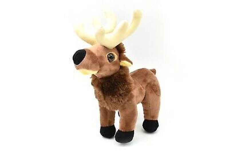 Elk, Wapiti, Realistic Cute Stuffed Animal Plush Toy, Kids Educational ...