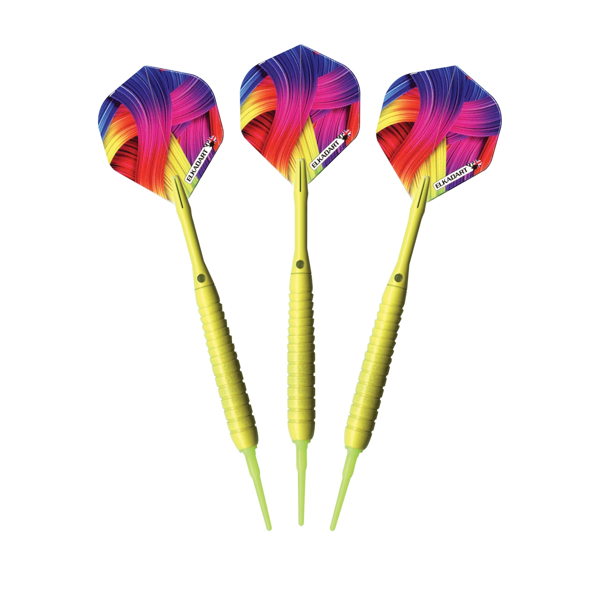 Elkadart Neon Yellow Soft Tip Darts 18 Grams - Walmart.com