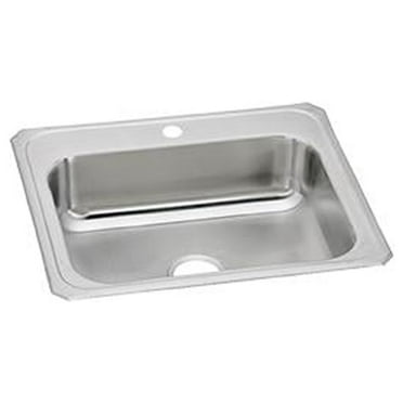 Elkay Celebrity Stainless Steel 33" x 22" x 7-1/4", Single Bowl Drop-in Sink - Walmart.com