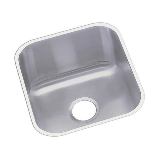 Elkay Dayton Stainless Steel 16-1/2" x 18-1/4" x 8", Single Bowl Undermount Bar Sink - Walmart.com