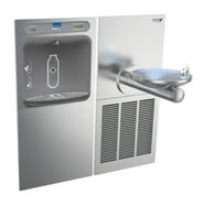 Elkay EZWS - ERPBM28K Ezh2O Bottle Filling Station With Integral Refrigerated Swirlflo Fountain ...