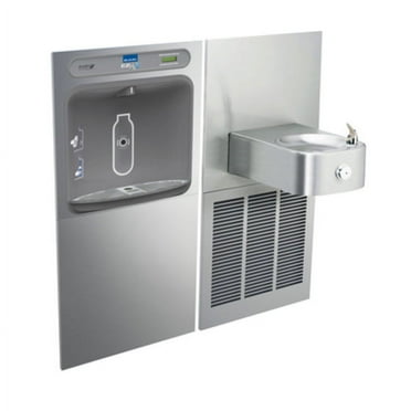 Elkay EZWS - ERPBM28K Ezh2O Bottle Filling Station With Integral Refrigerated Swirlflo Fountain ...