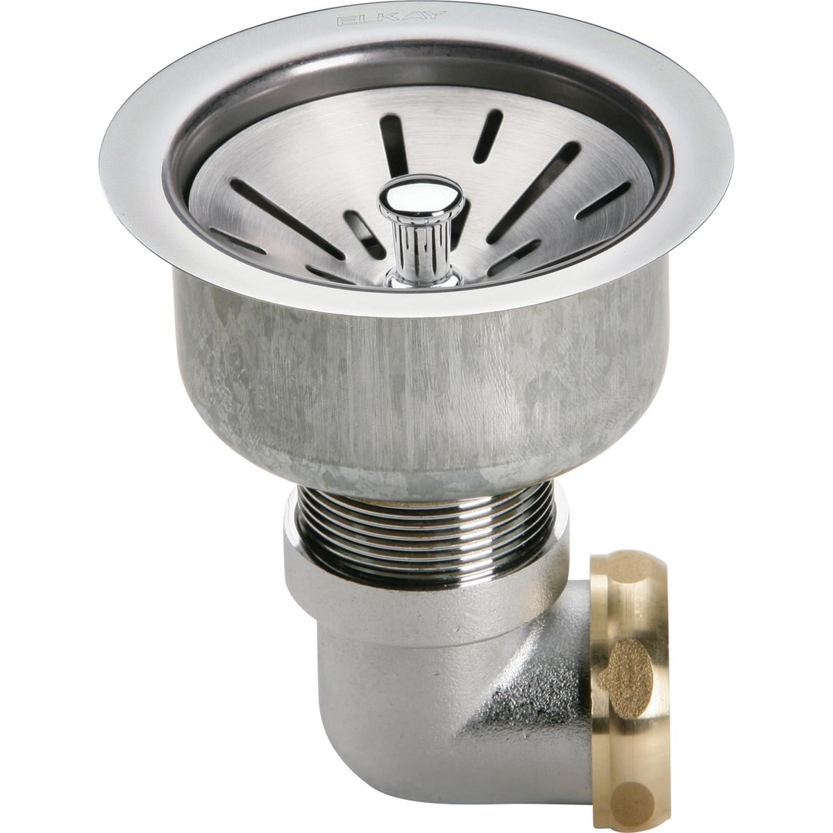 Elkay LK35L Elkay 3-1/2" Drain Fitting Type 304 Stainless Steel Body ...