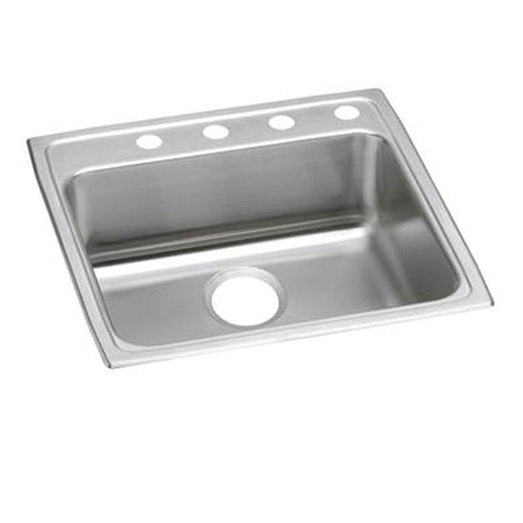 Elkay, LRAD191865PD3 , 18 Gauge Stainless Steel 19" x 18" x 6.5" Single ...