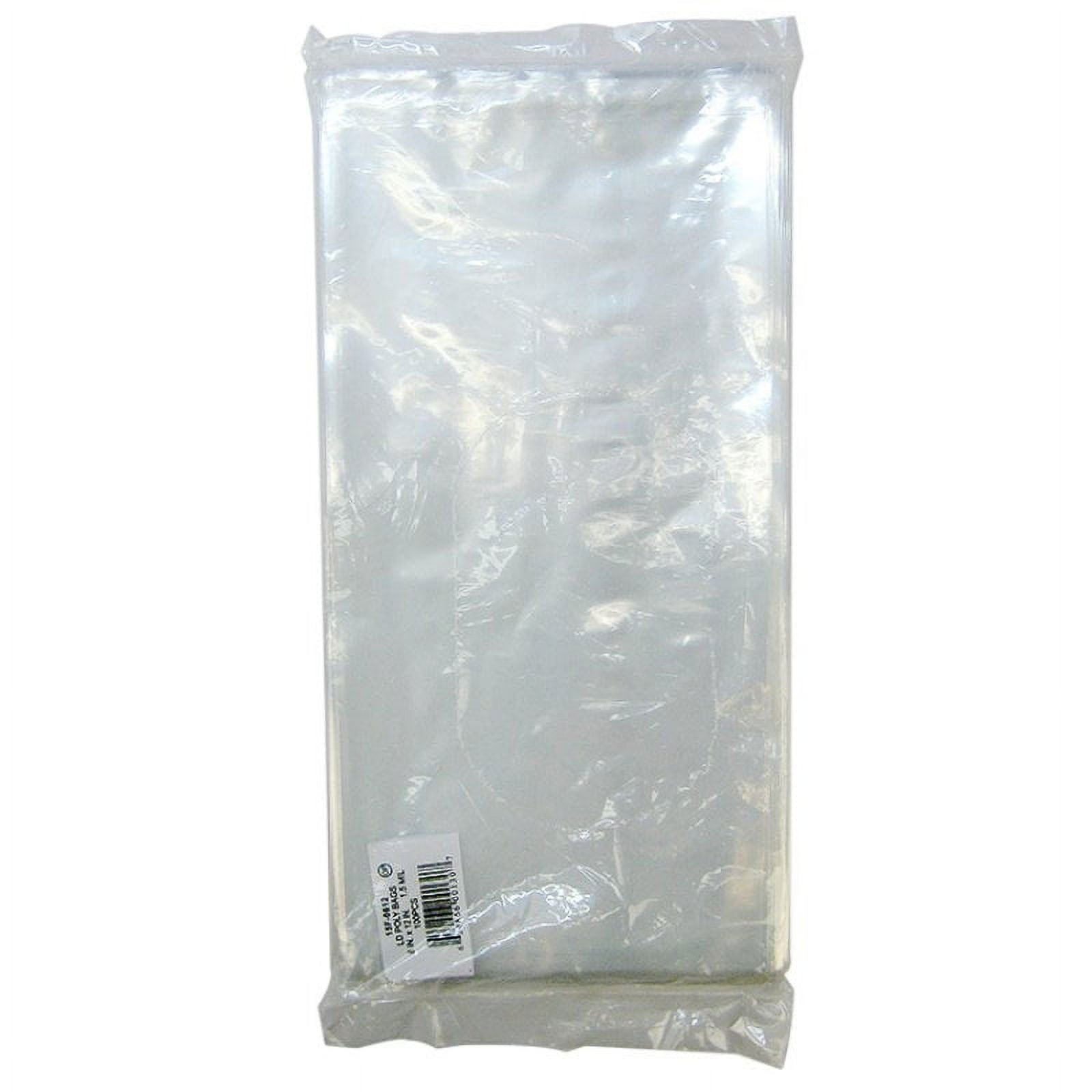Manufacturer Varies Open Poly Bags, 20" x 12", 2 mil, Clear, None, 1000 ...