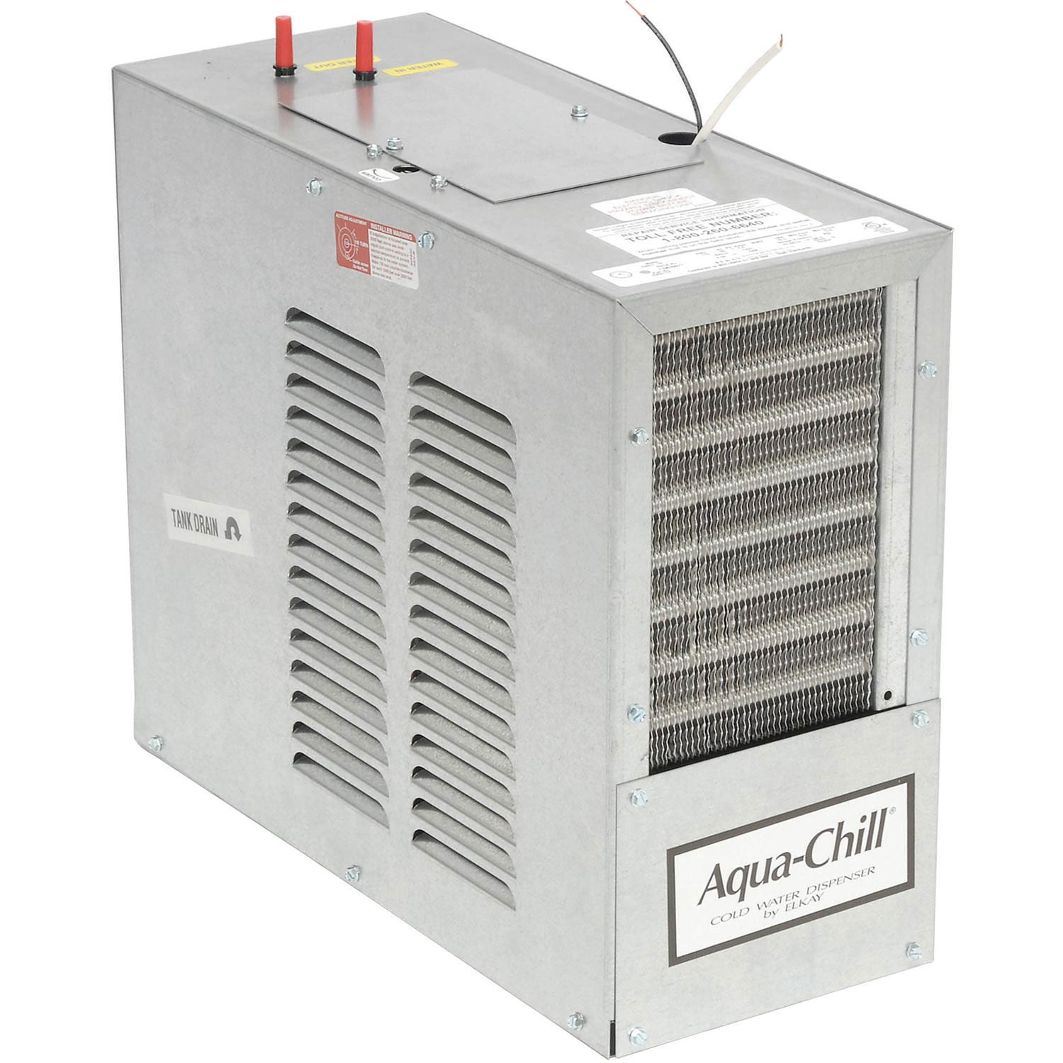 Elkay Remote Chiller, Non-Filtered, 1 GPH Galvanized Steel - Walmart.com