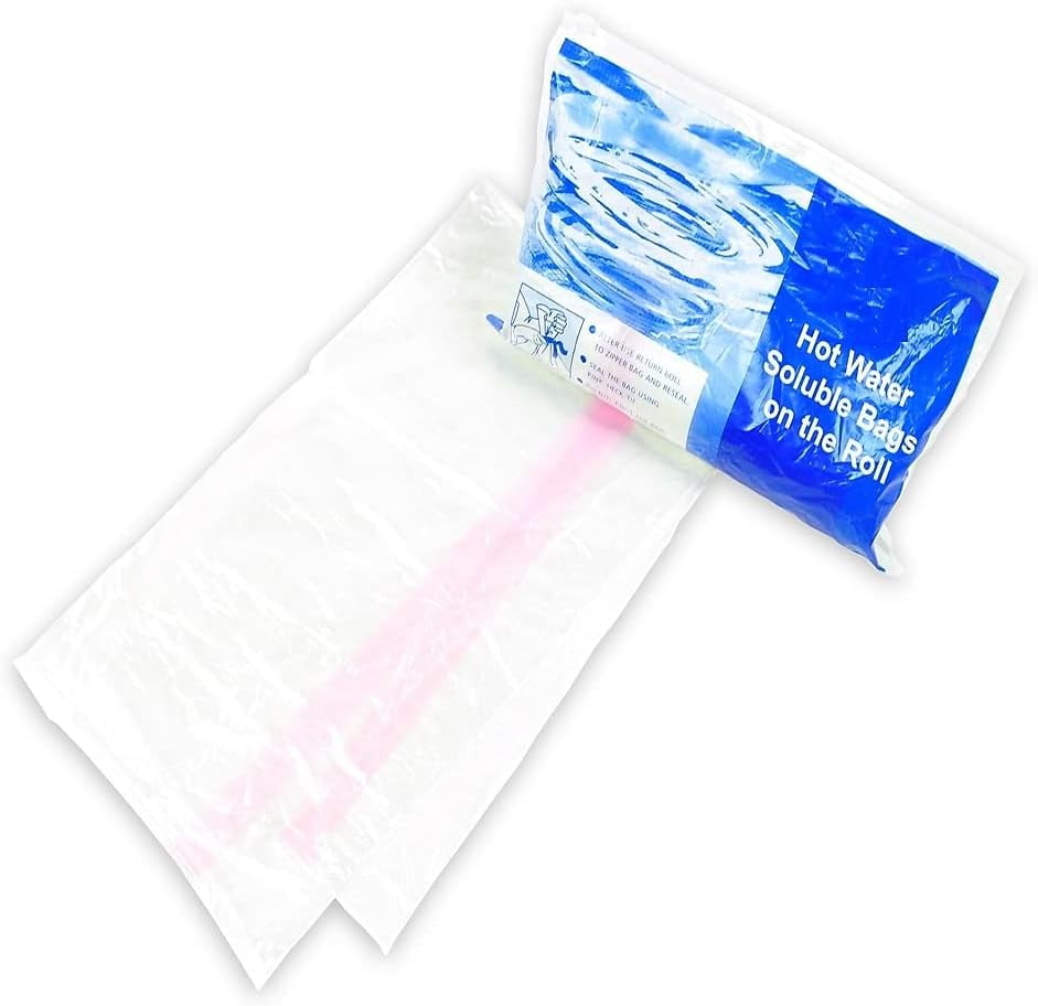 Elkay Water Soluble Bag, 26-inch x 33-inch, Transparent Green, 100/Box ...