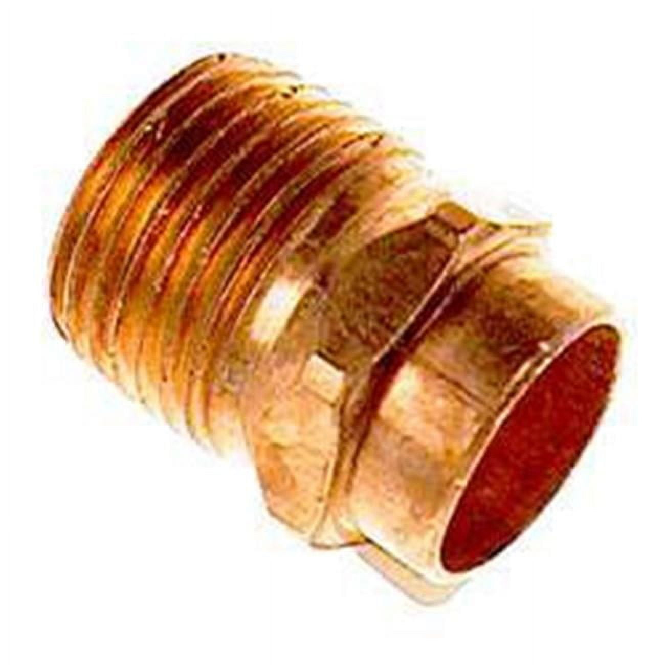 EPC 30342 Pipe Adapter, 1 in, Copper x MNPT, Wrot Copper - Walmart.com