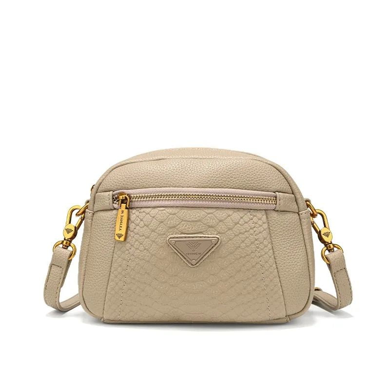Ella & Elly Plus Women's Beige Crossbody Bag, Small Square Purse, Large ...