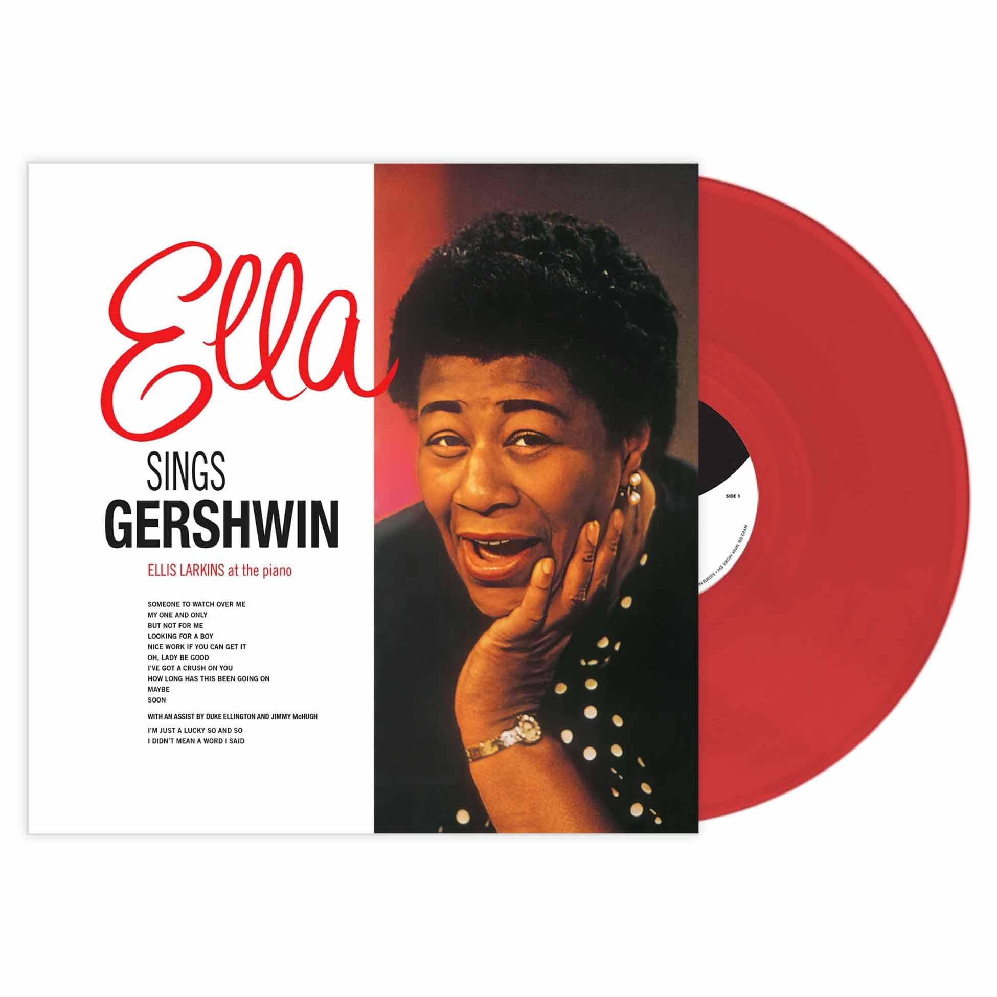 Ella Fitzgerald Ella Sings Gershwin - Vinyle Rouge (Vinyl Record ...