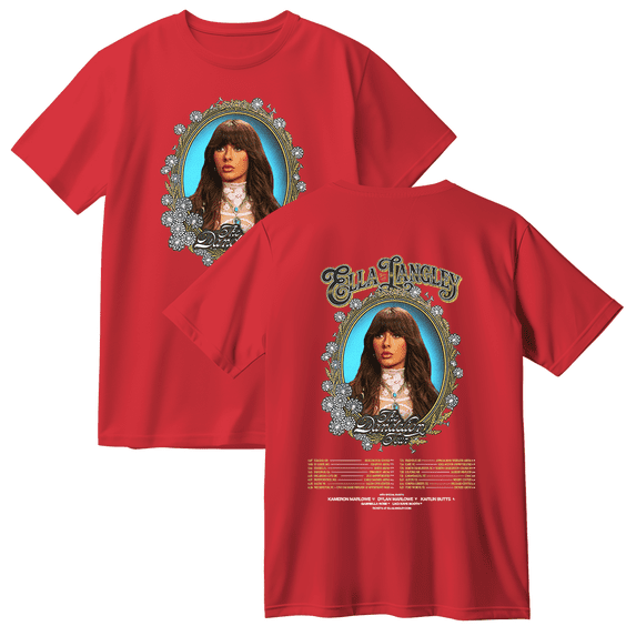 Ella Langley 2026 The Dandelion Tour Cotton T-Shirt – Unisex Short ...