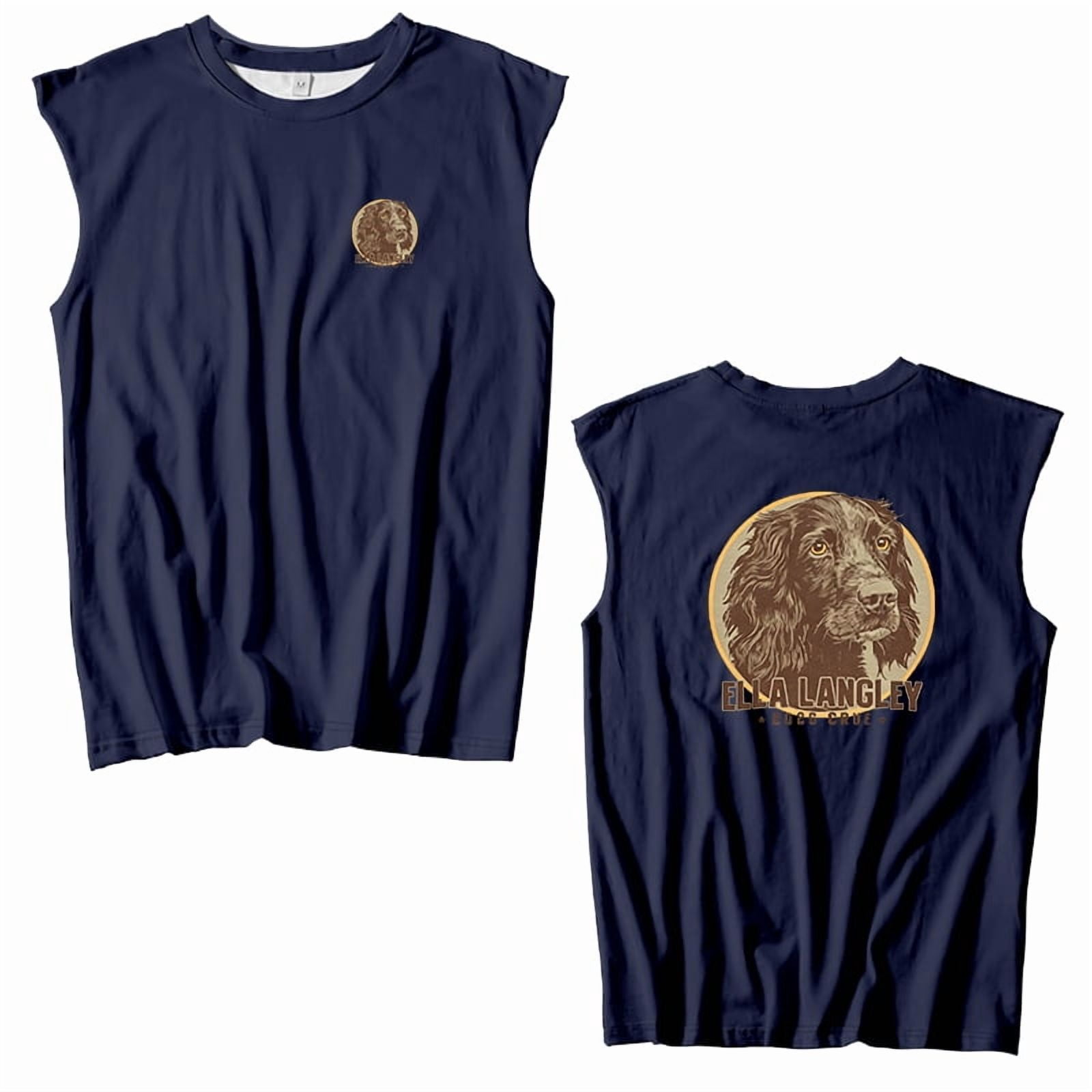 Ella Langley Merch 2026 Crue T-shirt Summer Tank Top Unisex Sleeveless ...