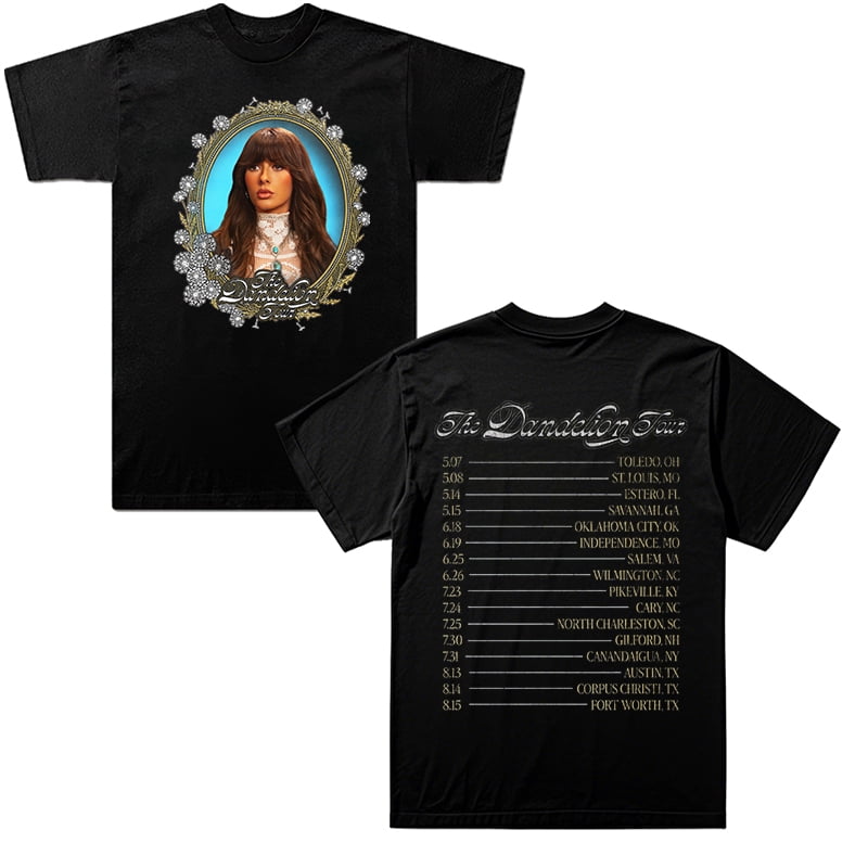 Ella Langley Merch 2026 Dandelion Tour Tshirt Unisex Short-sleeved T ...