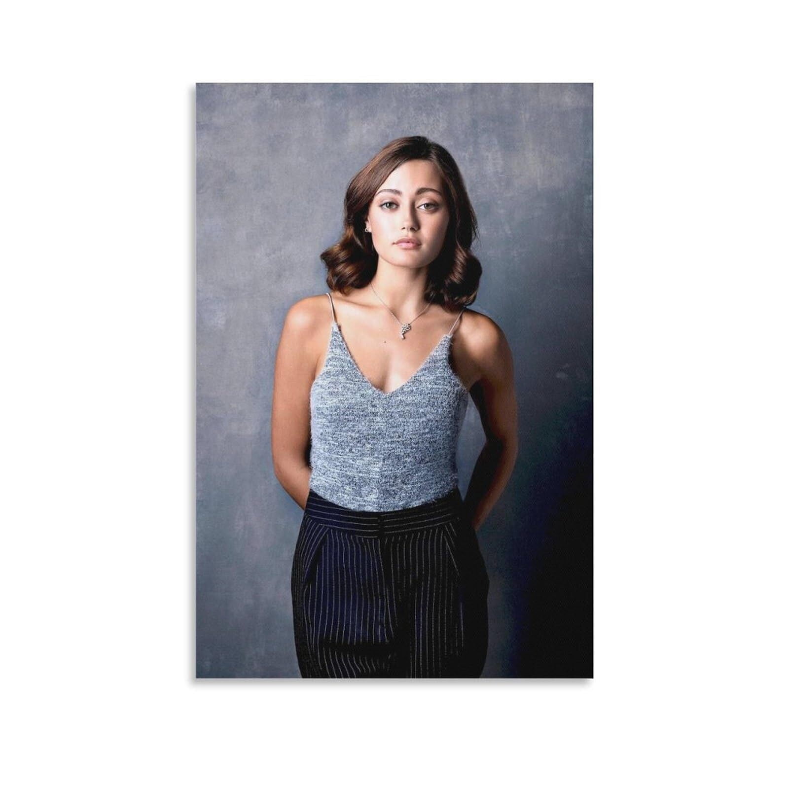 Ella Purnell Actress Poster (18) Canvas Wall Art Poster Decorative ...
