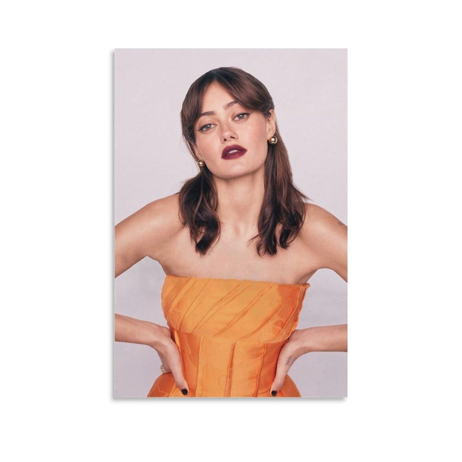 Ella Purnell Actress Poster (26) Art Poster Canvas Painting Decor Wall ...